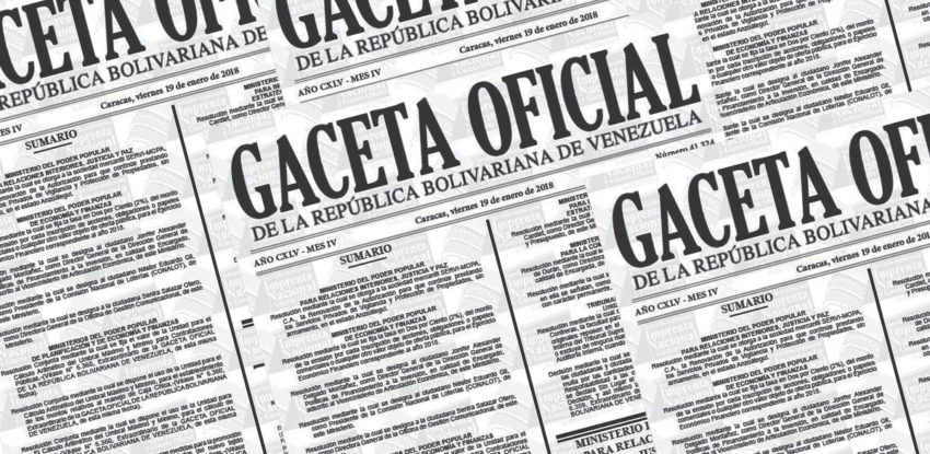 Gaceta Oficial | Todo lo que hay que tener en cuenta sobre la nueva ...