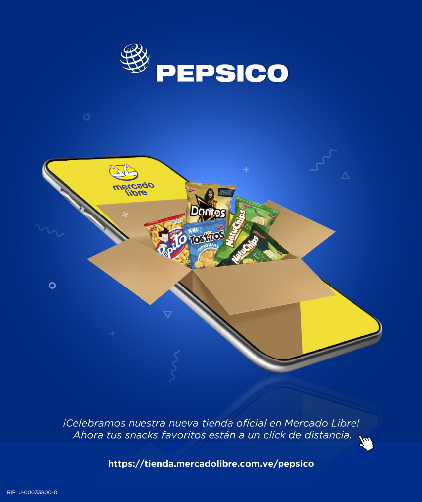 PepsiCo abrió su tienda online oficial en plataforma de Mercado Libre ...