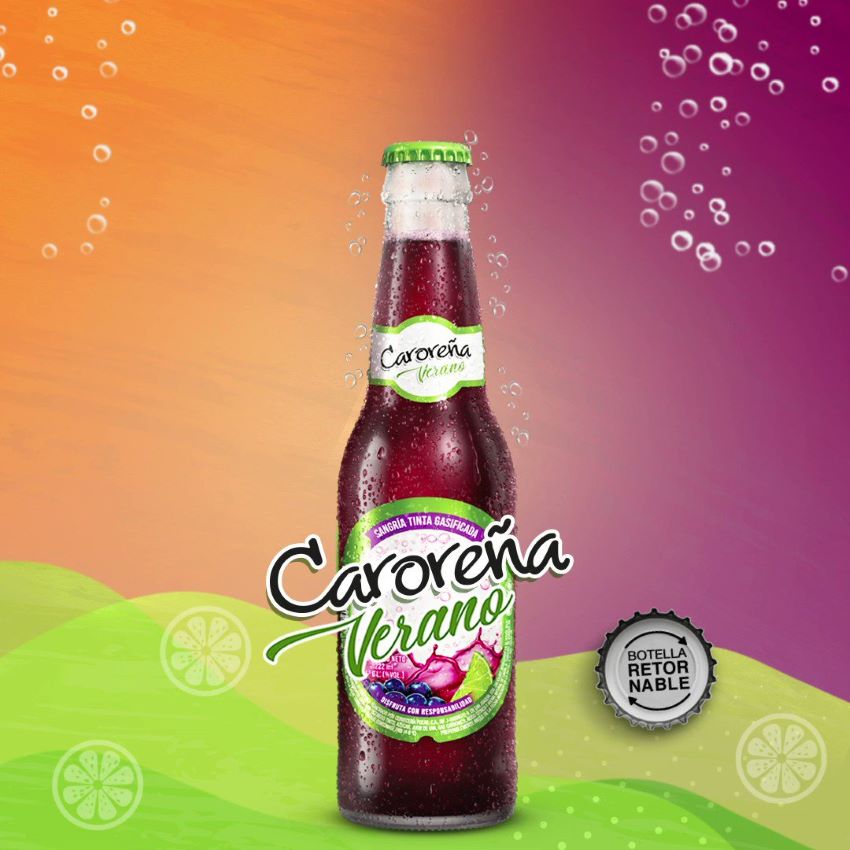 Llega sangría gasificada Caroreña Verano en botella retornable - Banca ...