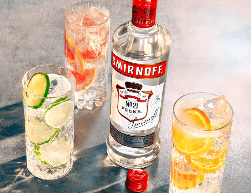 Smirnoff, la marca de vodka número 1 del mundo, regresa al mercado ...