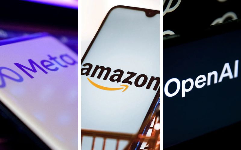 Meta, Amazon y OpenAI apoyarán a Trump con dinero en su primer día como ...
