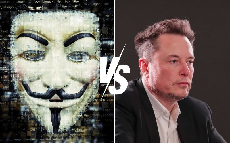 Anonymous declara la guerra a Elon Musk: Hackers apuntan a sus empresas ...
